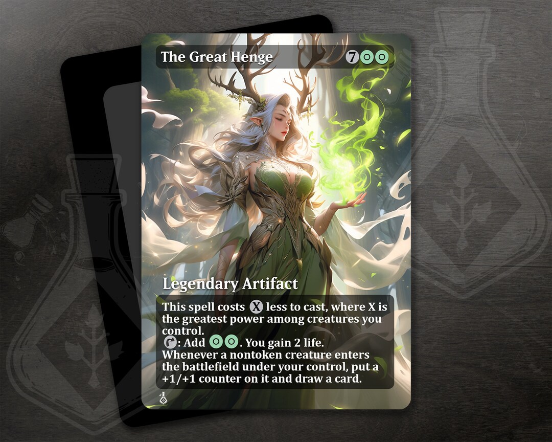 The Great Henge Amazing Alternate Full Custom Art Anime Waifu Gorgeous ...