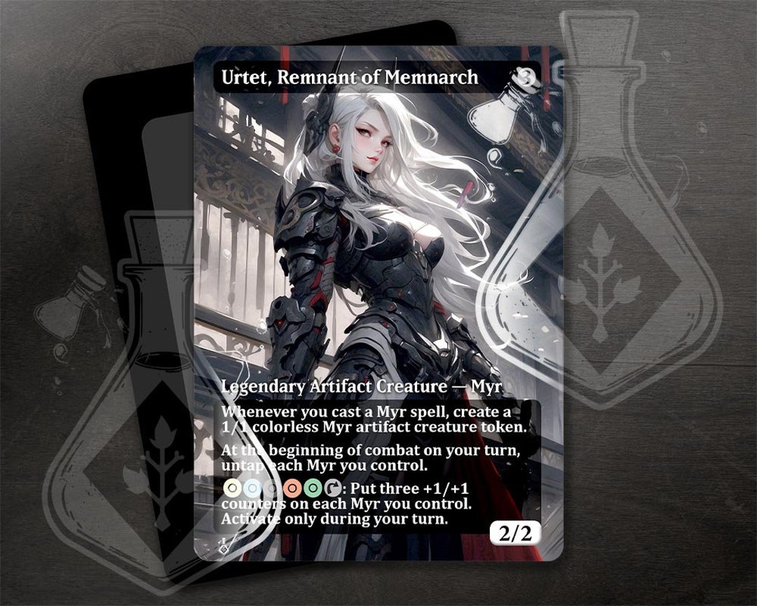 Urtet, Remnant of Memnarch - Amazing Alternate Full Custom Art ...