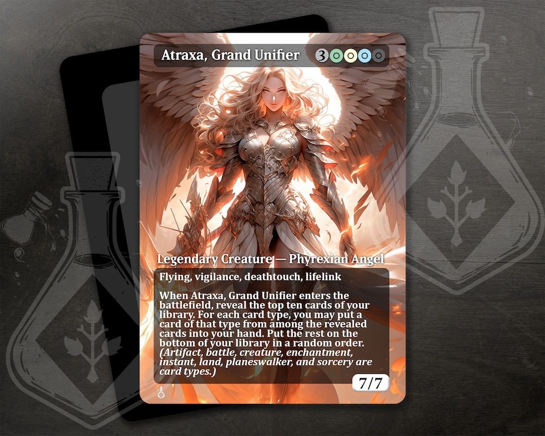 Atraxa Grand Unifier Amazing Alternate Full Custom Art - Etsy UK
