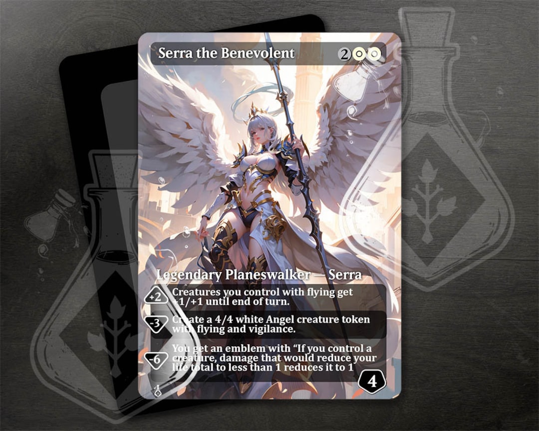 Serra the Benevolent - Amazing Alternate Full Custom Art - Gorgeous ...