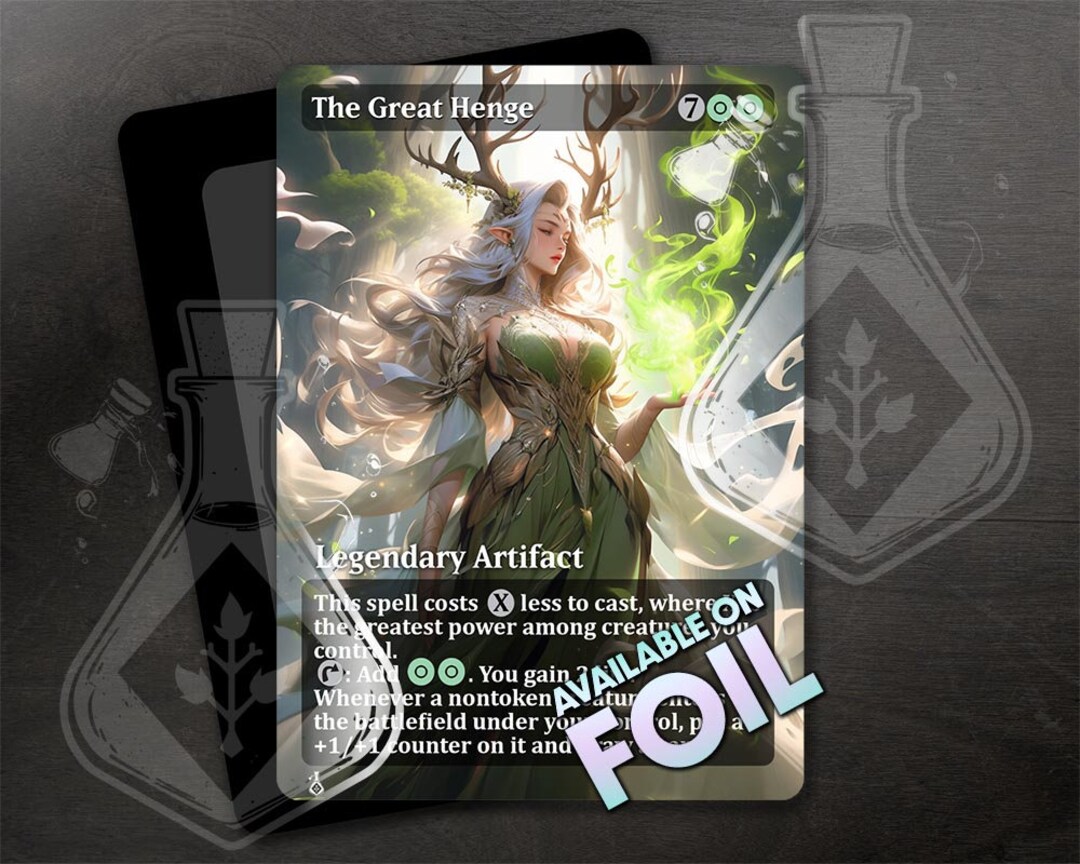 The Great Henge - Amazing Alternate Full Custom Art - Anime Waifu ...