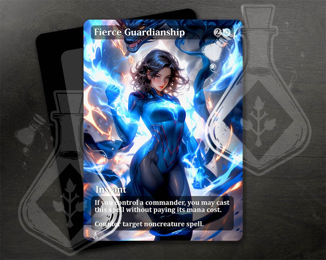 Fierce Guardianship - Gorgeous Alternate Full Custom Art - Anime Waifu ...