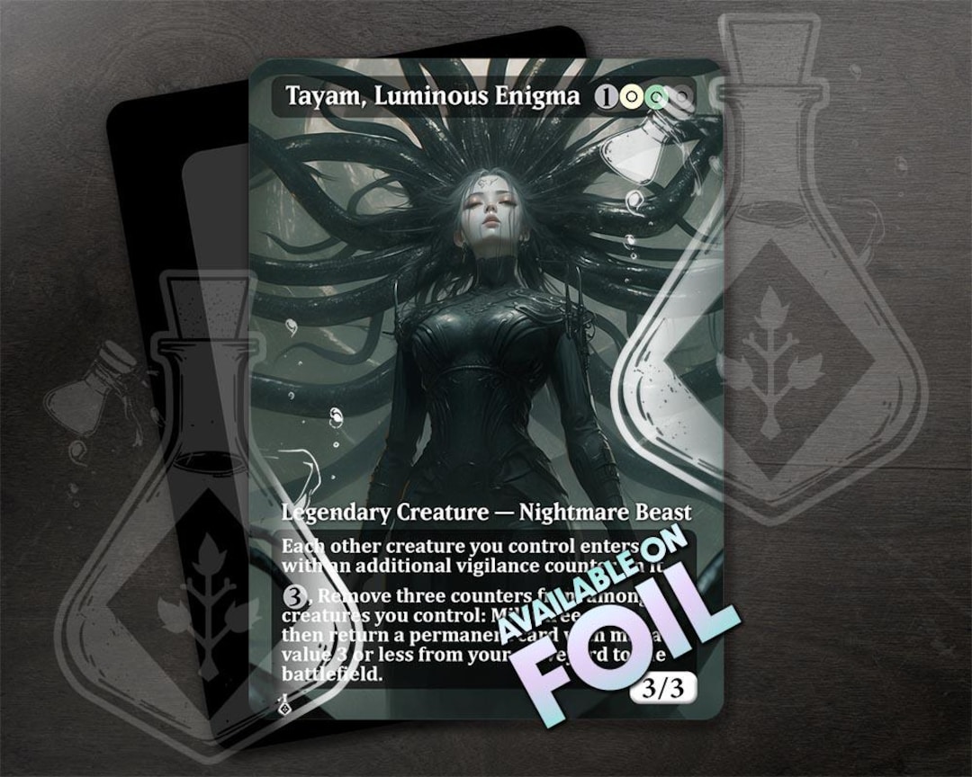 Tayam, Luminous Enigma - Alternate Full Custom Art HORROR VERSION ...