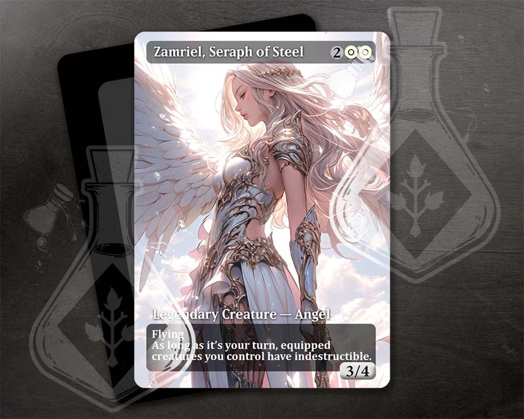 Zamriel, Seraph of Steel - Amazing Alternate Full Custom Art ...