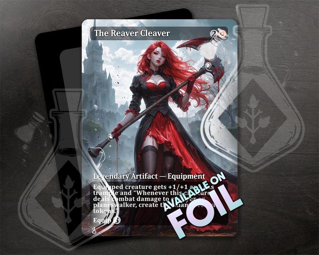 The Reaver Cleaver - Gorgeous Alternate Full Custom Art - Gothic Slayer ...