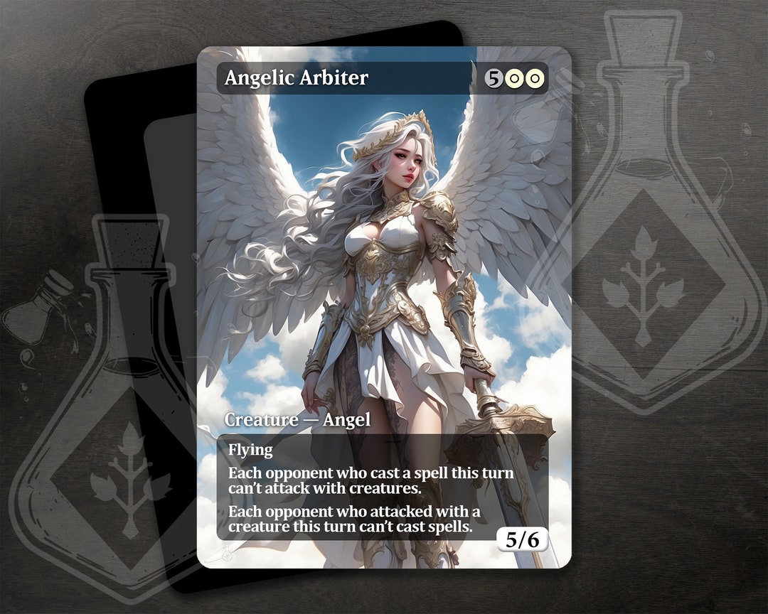 Angelic Arbiter - Gorgeous Alternate Full Custom Art - Celestial Judge ...
