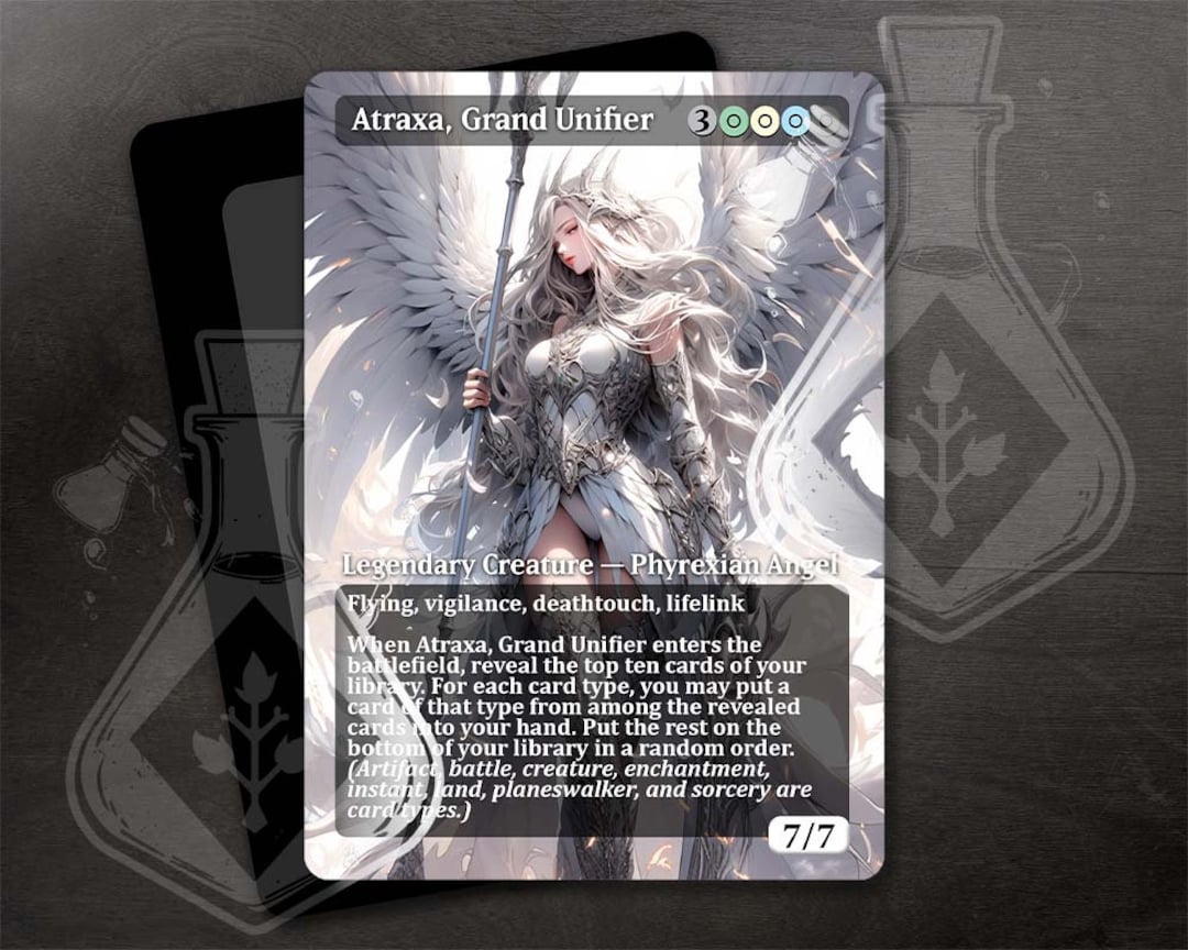 Atraxa, Grand Unifier - Amazing Alternate Full Custom Art - Anime Waifu ...