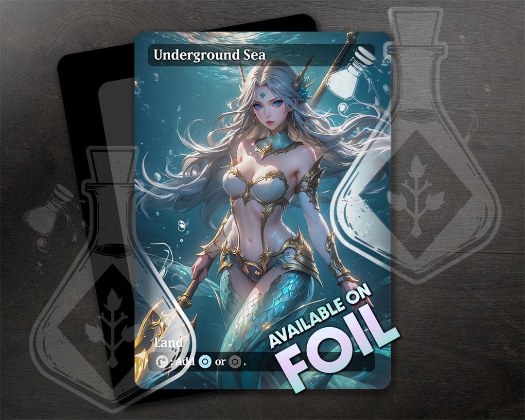 Underground Sea - Gorgeous Alternate Full Custom Art - Voidborn Siren: Secrets Beneath the Waves ...