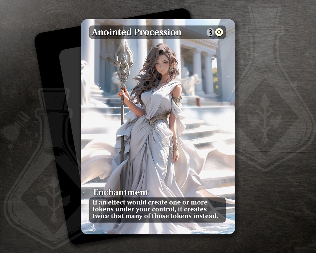 Anointed Procession Gorgeous Alternate Full Custom Art Beautiful Mage ...
