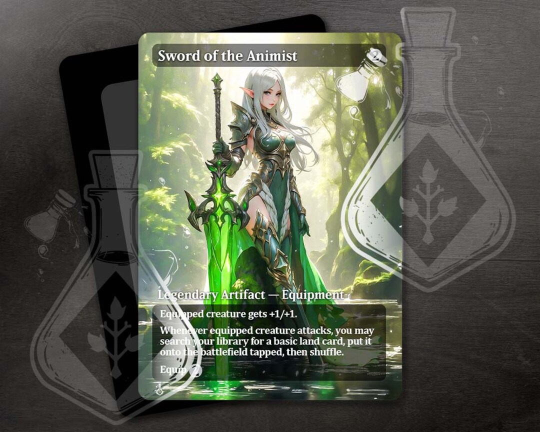Sword of the Animist - Gorgeous Alternate Full Custom Art - Gorgeous ...
