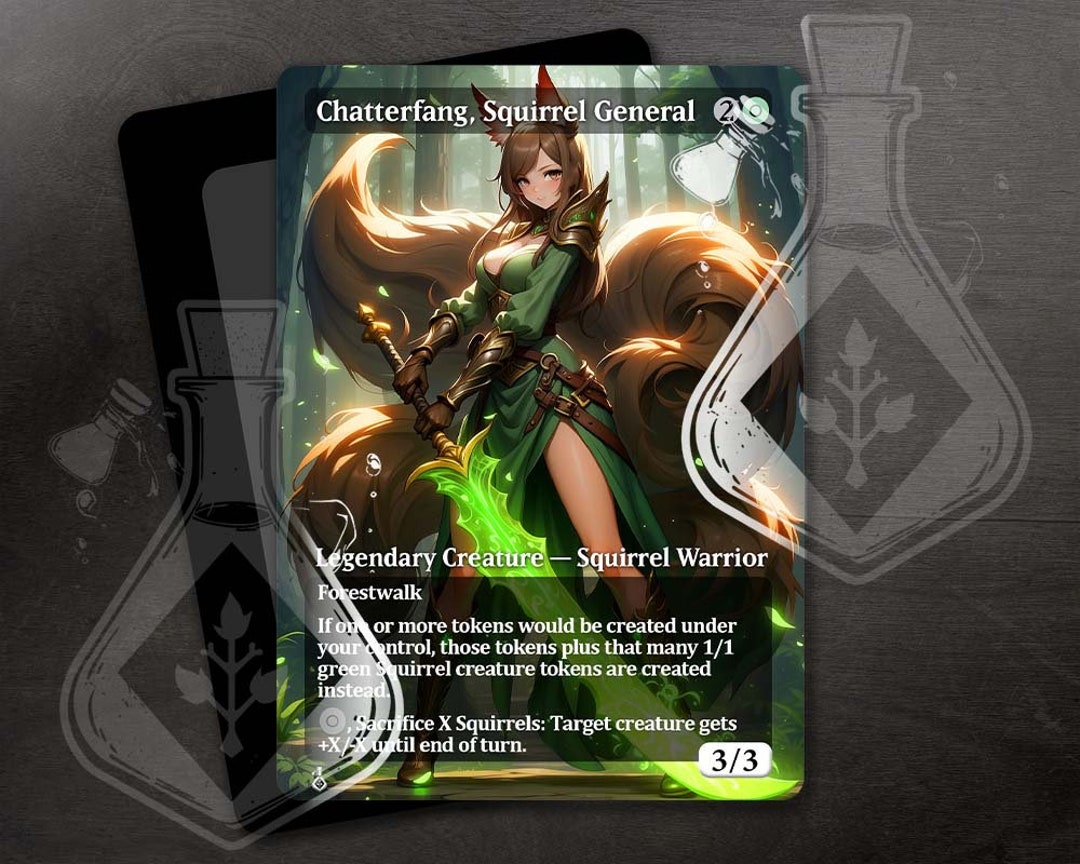 Chatterfang, Squirrel General - Gorgeous Alternate Full Custom Art ...