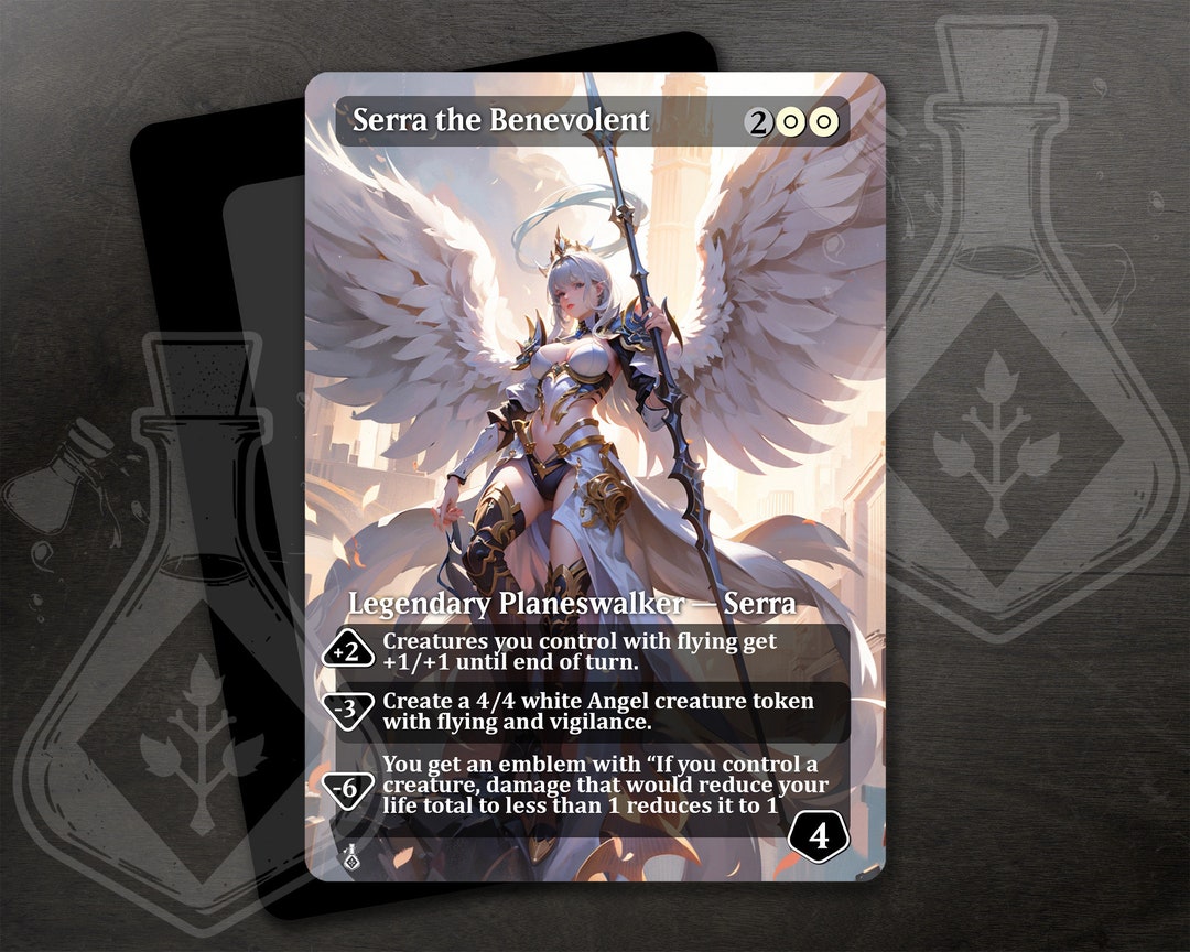 Serra the Benevolent Amazing Alternate Full Custom Art Gorgeous Anime ...