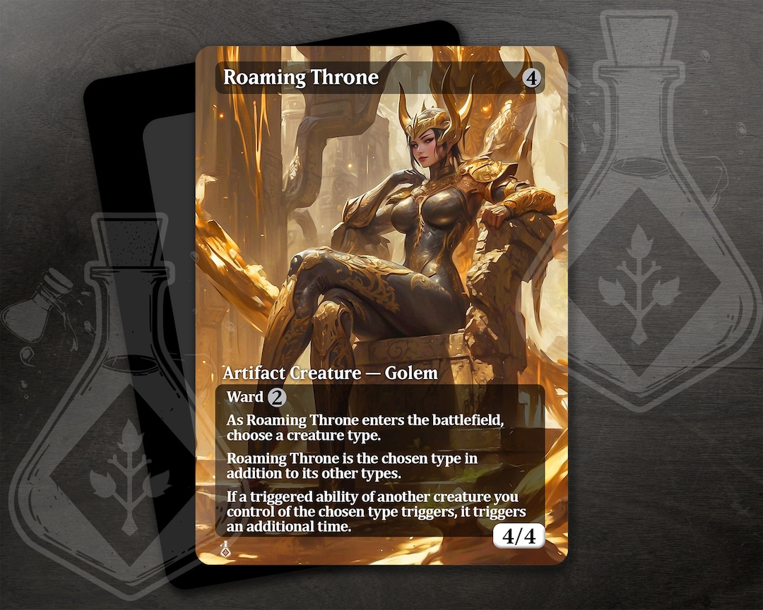 Roaming Throne Gorgeous Alternate Full Custom Art Enthroned Empress ...