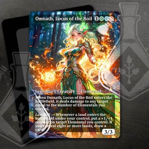 Omnath, Locus of the Roil - Amazing Alternate Full Custom Art ...