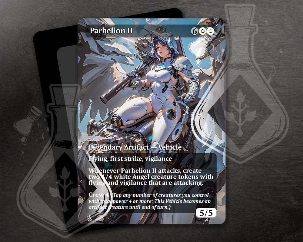 Parhelion II - Amazing Alternate Full Custom Art - Waifu Anime Blue ...