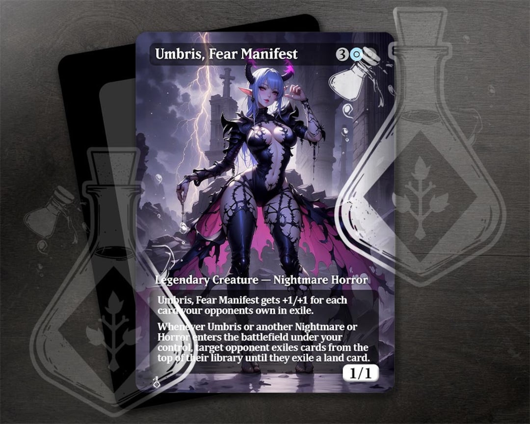 Umbris, Fear Manifest - Gorgeous Alternate Full Custom Art - Gorgeous ...