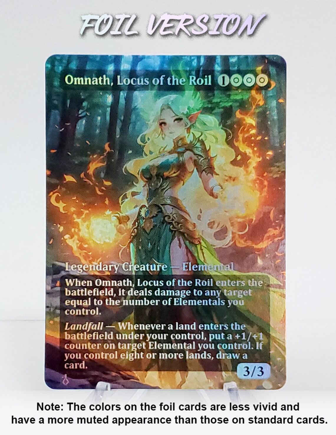 Omnath, Locus of the Roil - Amazing Alternate Full Custom Art ...