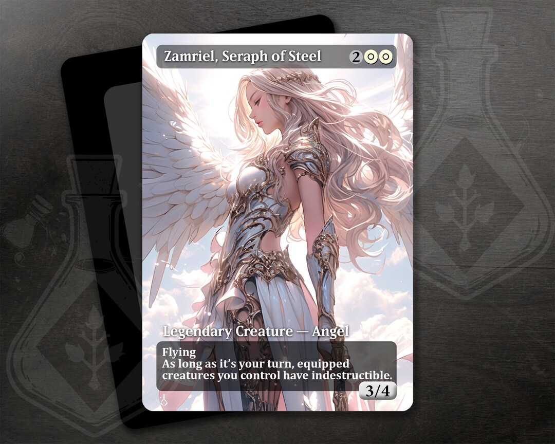 Zamriel Seraph of Steel Amazing Alternate Full Custom Art - Etsy