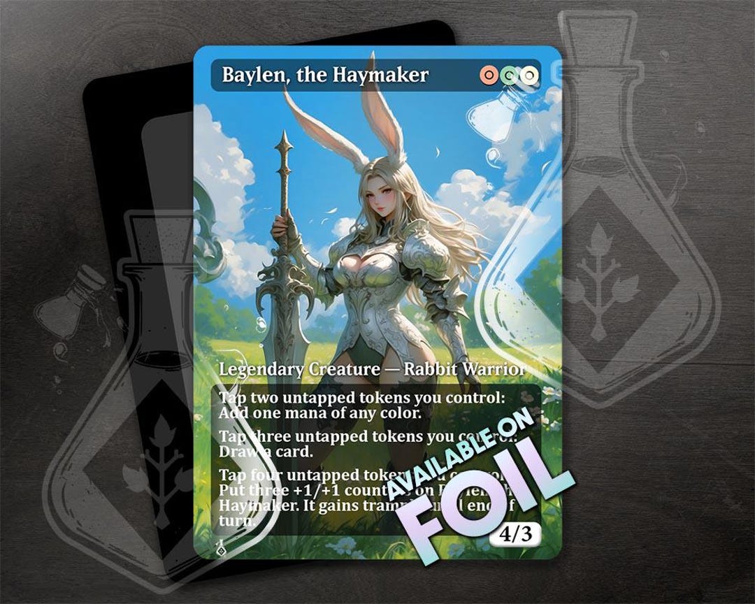 Baylen, the Haymaker - Gorgeous Alternate Full Custom Art - Glamorous ...