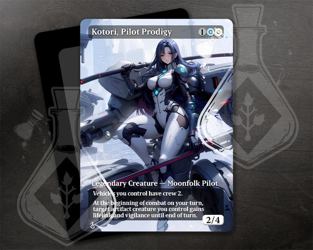 Kotori, Pilot Prodigy - Amazing Alternate Full Custom Art - Elegant ...
