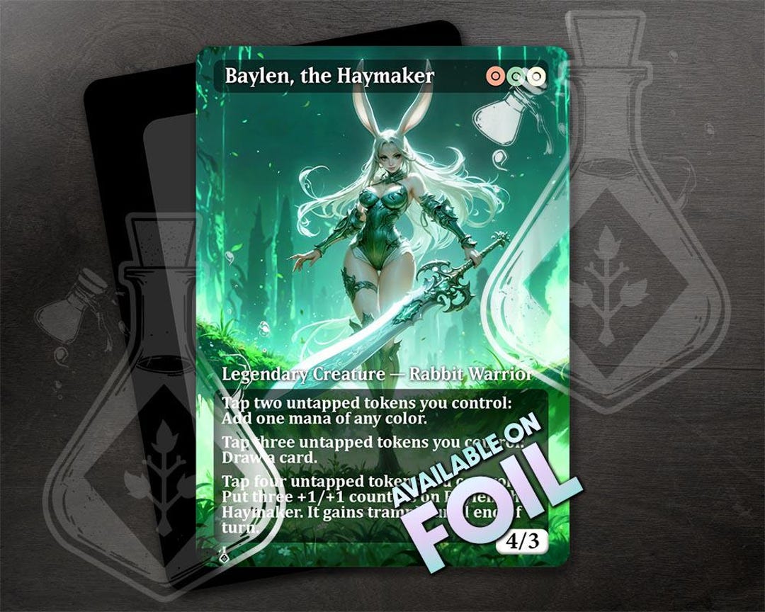 Baylen, the Haymaker - Gorgeous Alternate Full Custom Art - Stunning Battle Bunny: Elegance ...