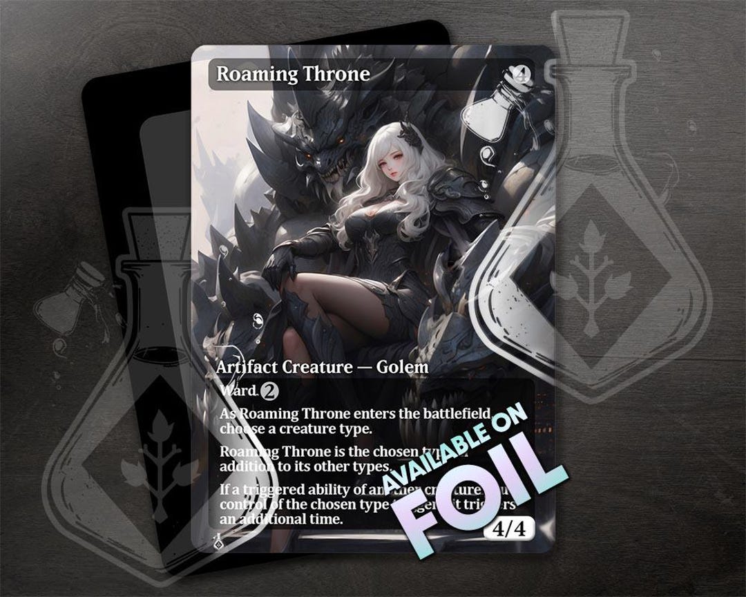 Roaming Throne - Gorgeous Alternate Full Custom Art - Majestic ...