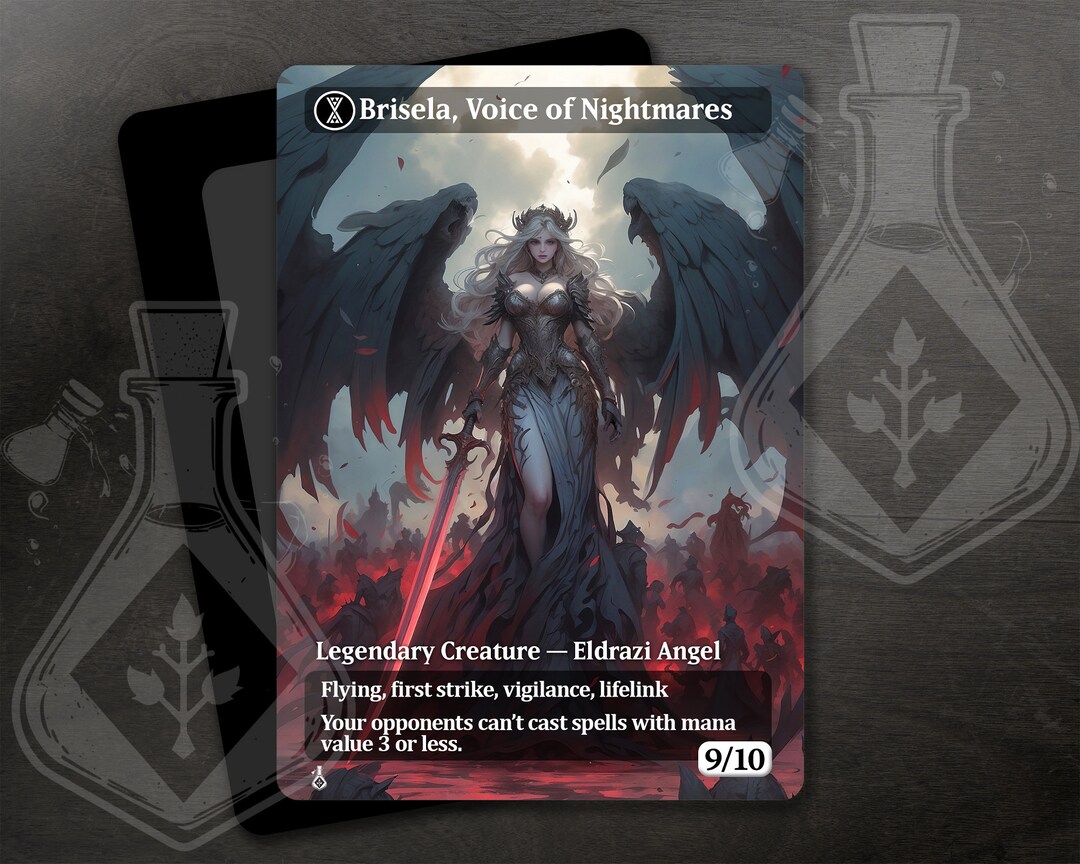 Brisela, Voice of Nightmares Gorgeous Alternate Full Custom Art Dark ...