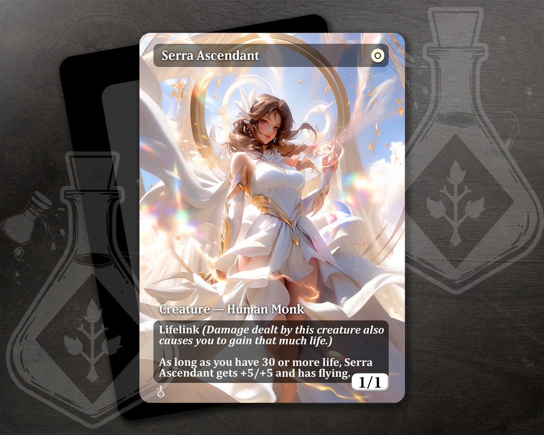 Serra Ascendant Amazing Alternate Full Custom Art Anime Waifu Warrior ...