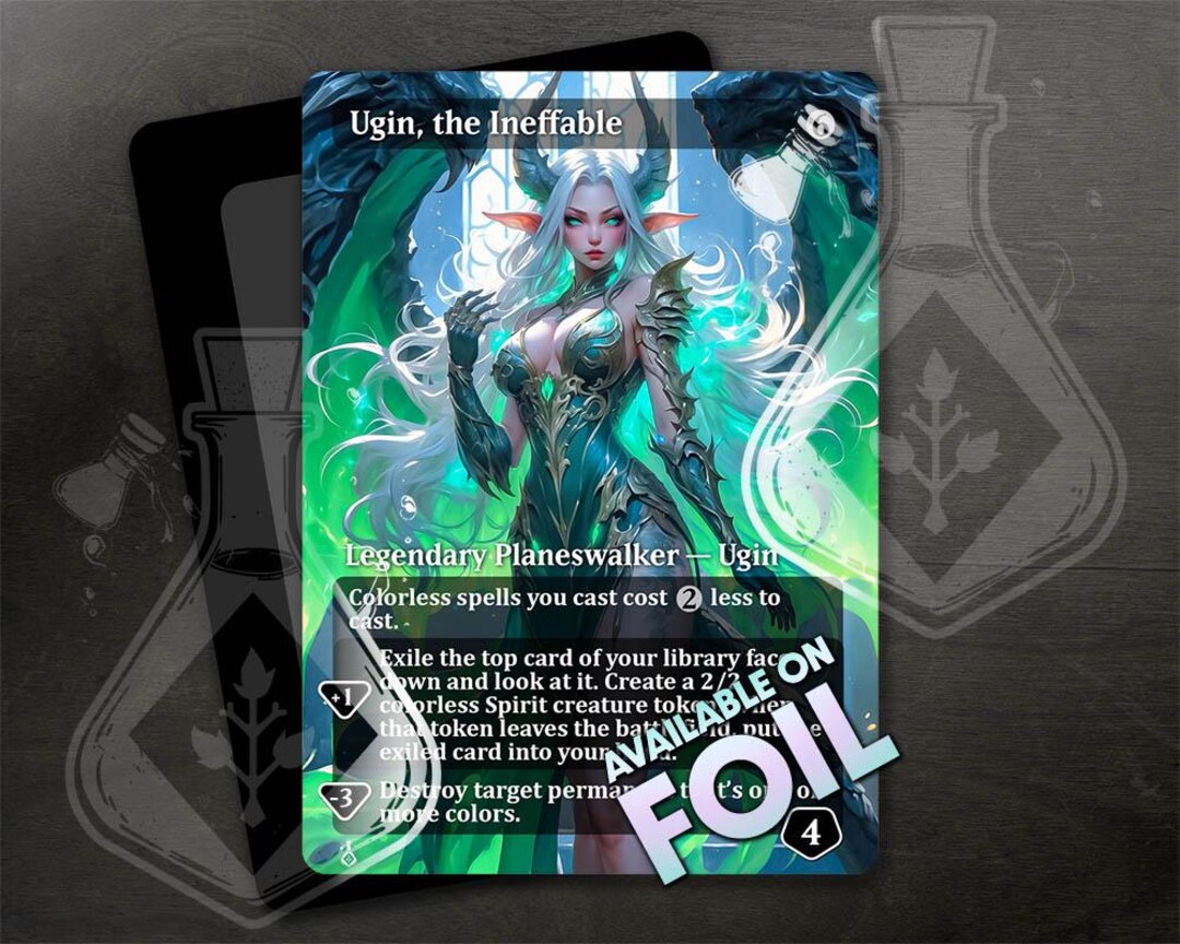 Ugin, the Ineffable - Amazing Alternate Full Custom Art - Majestic ...