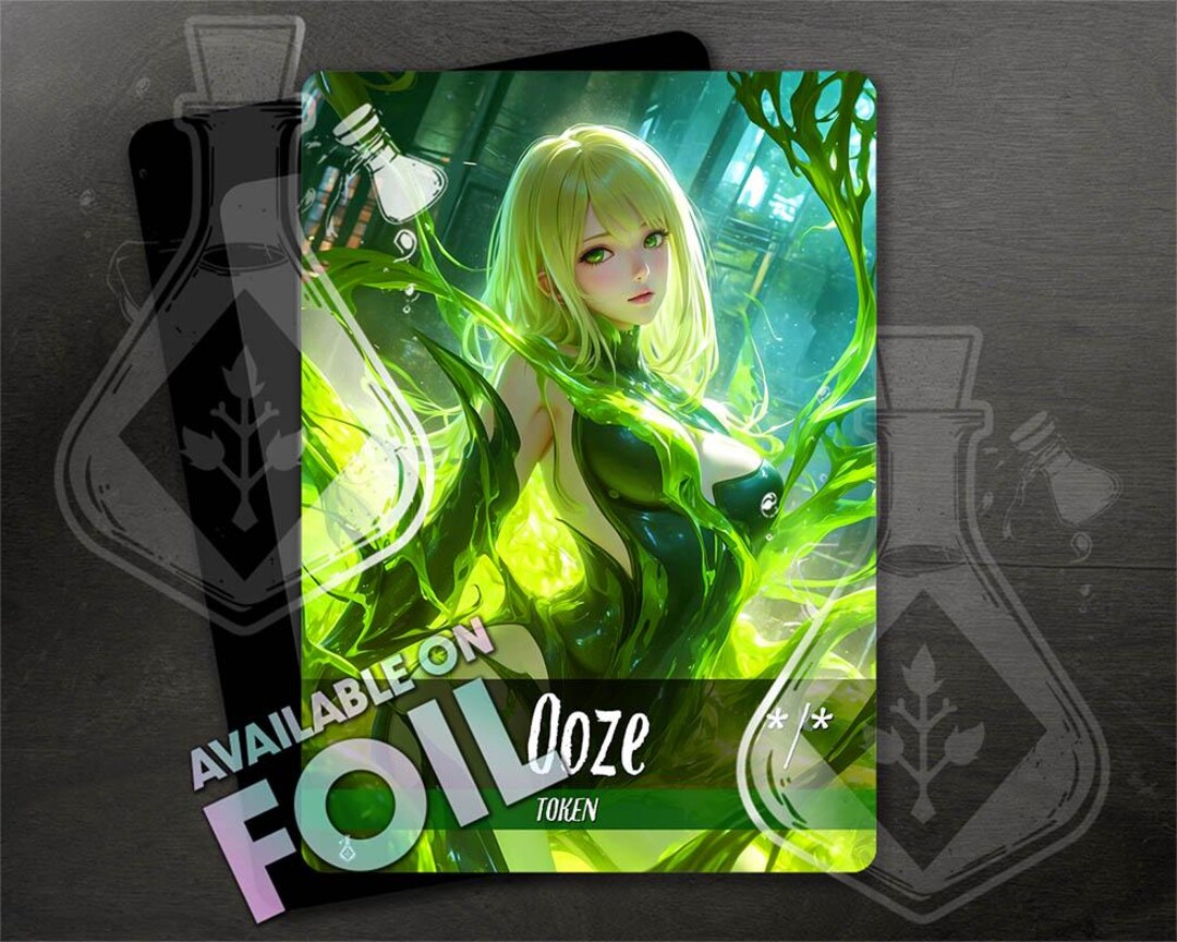 OOZE TOKEN */* - Gorgeous Full Custom Art - Anime Waifu - Ethereal Ooze ...