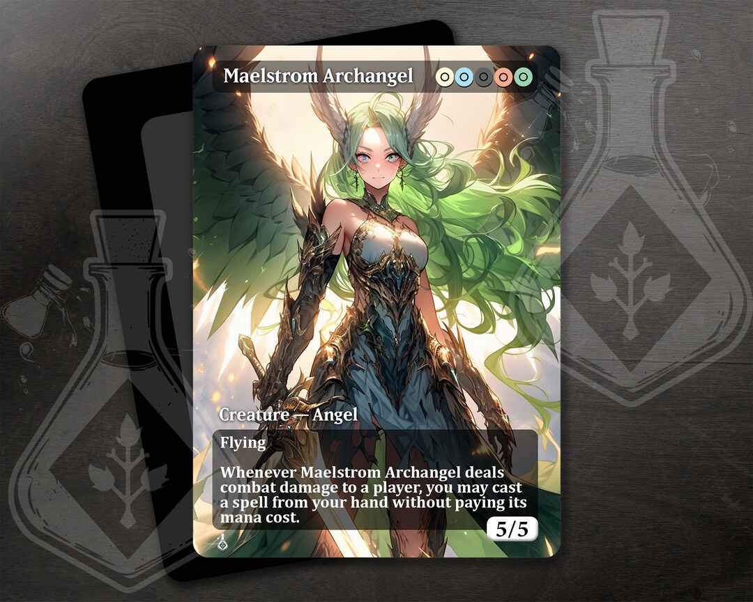 Maelstrom Archangel Amazing Alternate Full Custom Art Anime Waifu ...