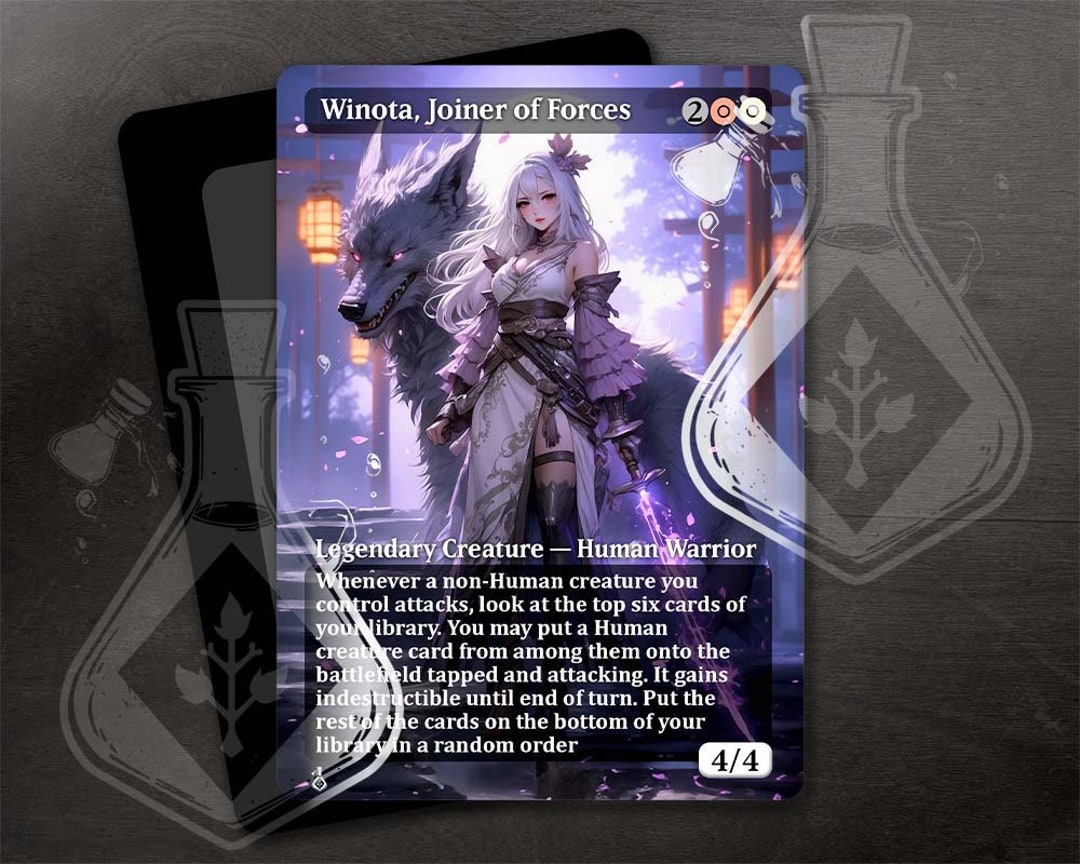 Winota, Joiner of Forces - Gorgeous Alternate Full Custom Art - Elegant ...