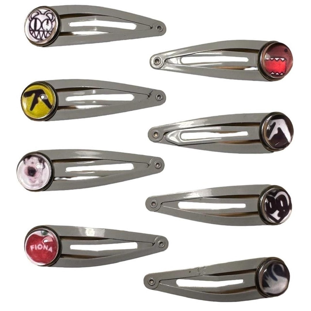 4-pack Mix & Match Silly Hair Clips :p - Etsy