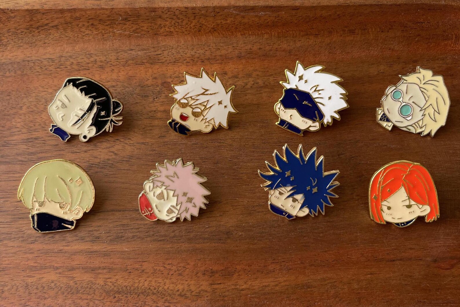 Jujutsu Gift Chibi Enamel Anime Pins JJK Gift Pins Kaisen Gojo Itadori ...