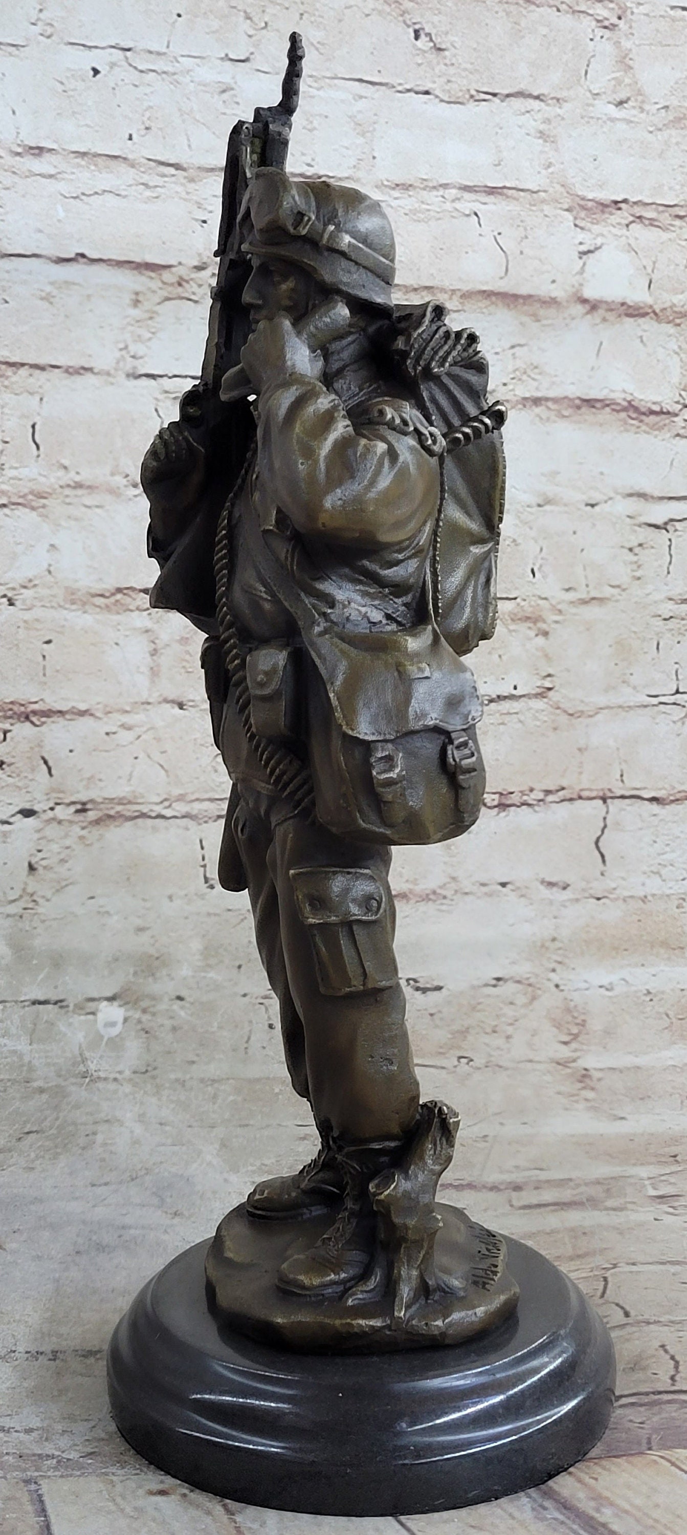 Bronze Statue Unknown Soldier. Tribute to American Soldiers - Etsy