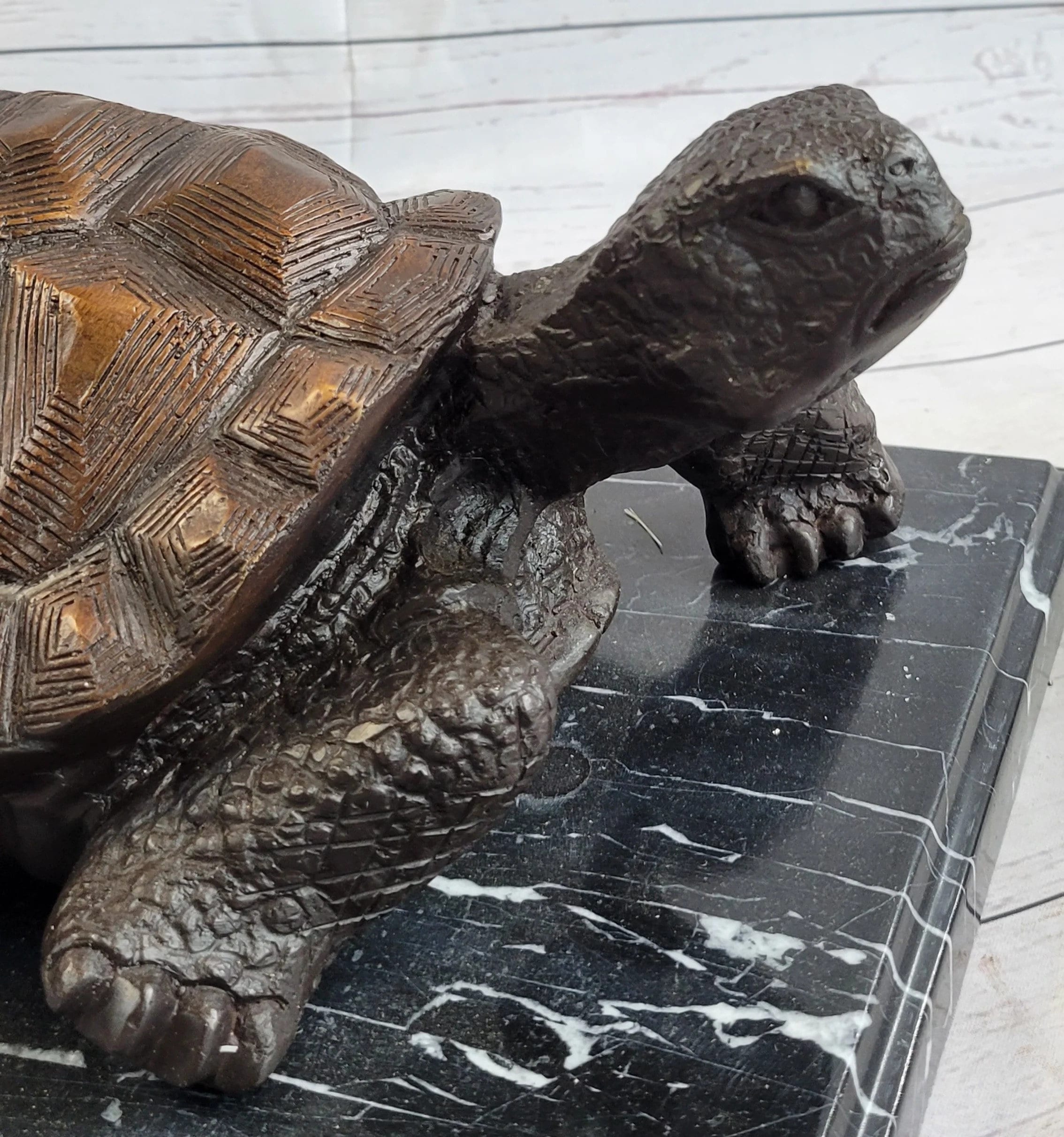 Bronze Tortoise Turtle Life Size Sculpture Statue Figure - Etsy
