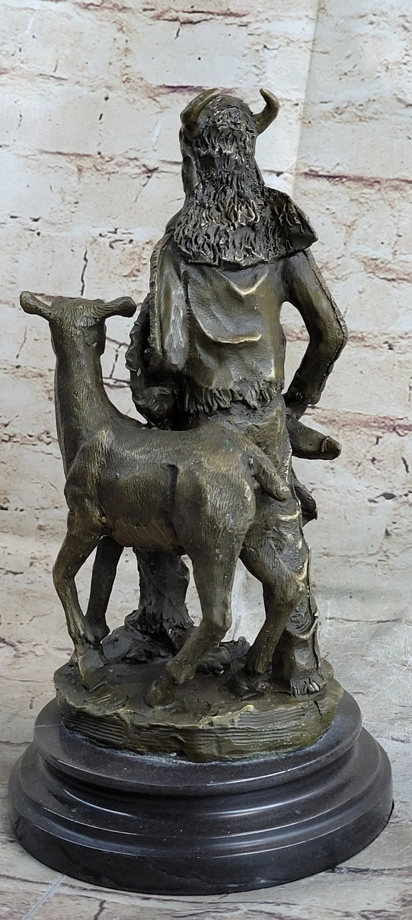 Native American Shaman Bronze Statue Figurine - Etsy