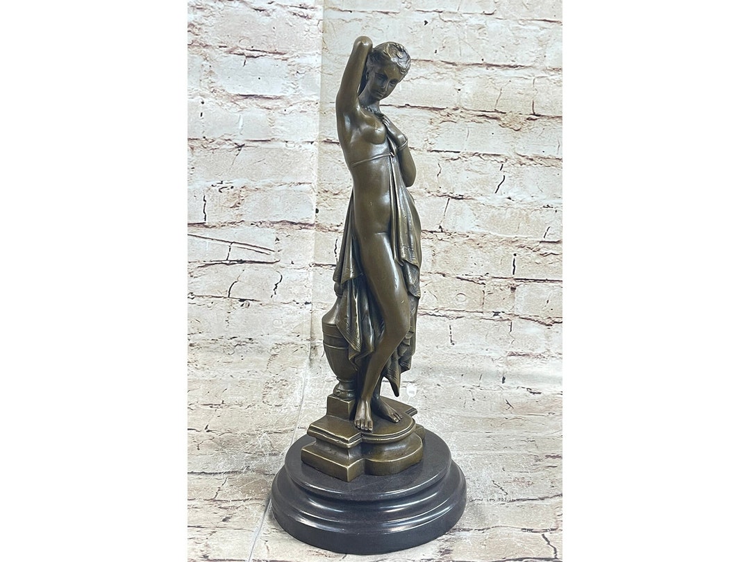 Phryne Ancient Greek Woman Statue Bronze Sculpture Art Deco Figure - Etsy