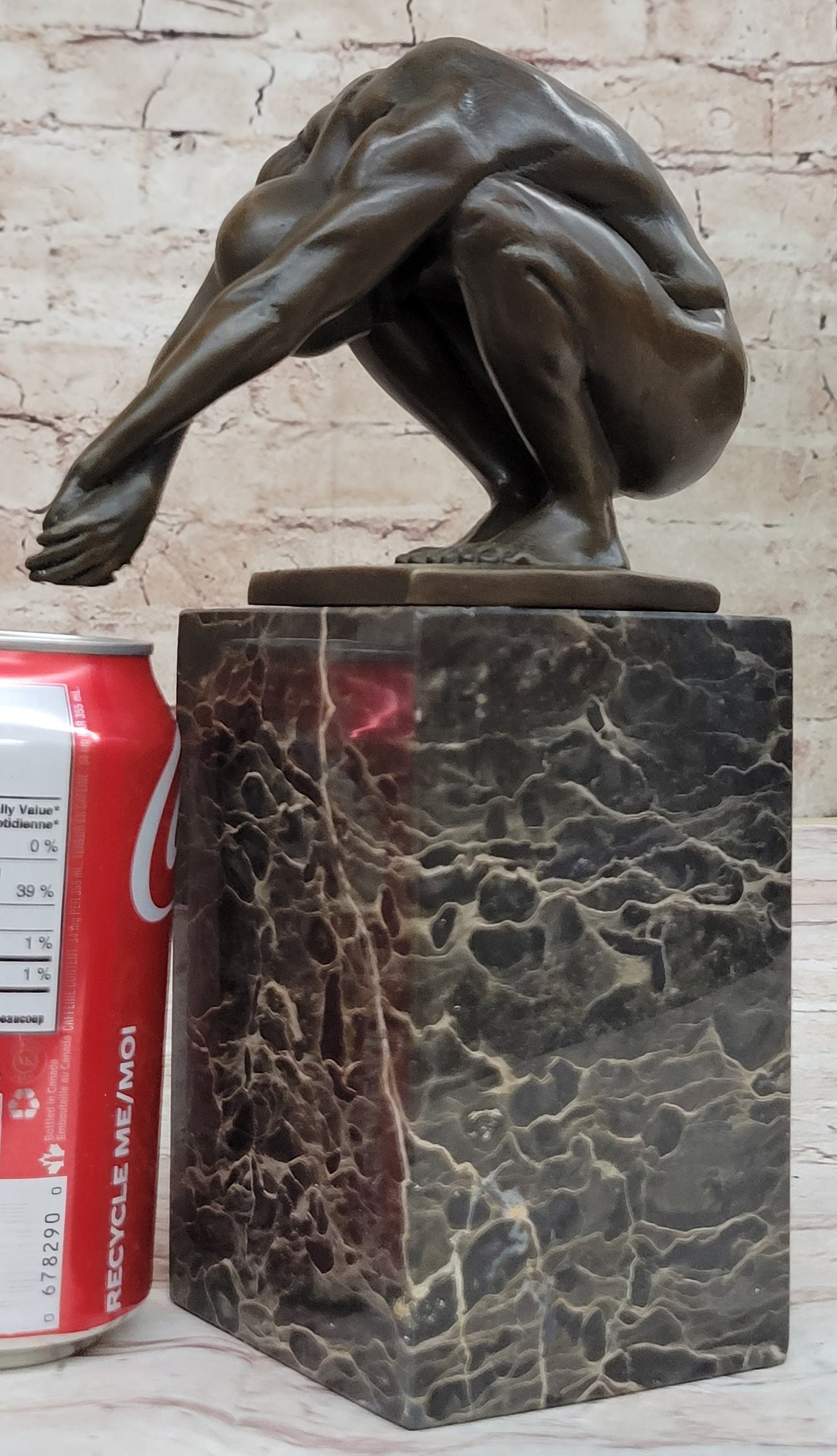 Diver Athletic Male Man Bronze Statue Sculpture Figurine - Etsy Australia