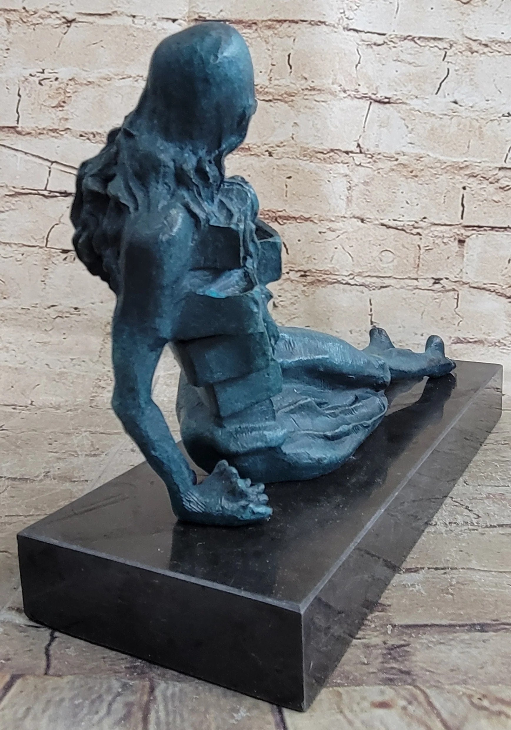 The Anthropomorphic Cabinet Bronze Statue Abstract Sculpture Female ...