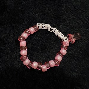 Cry Baby Pacifier Kandi Bracelets - Etsy