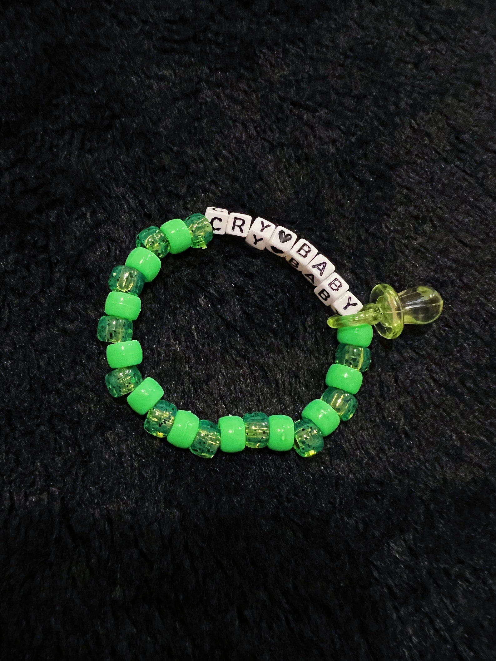 Cry Baby Pacifier Kandi Bracelets - Etsy