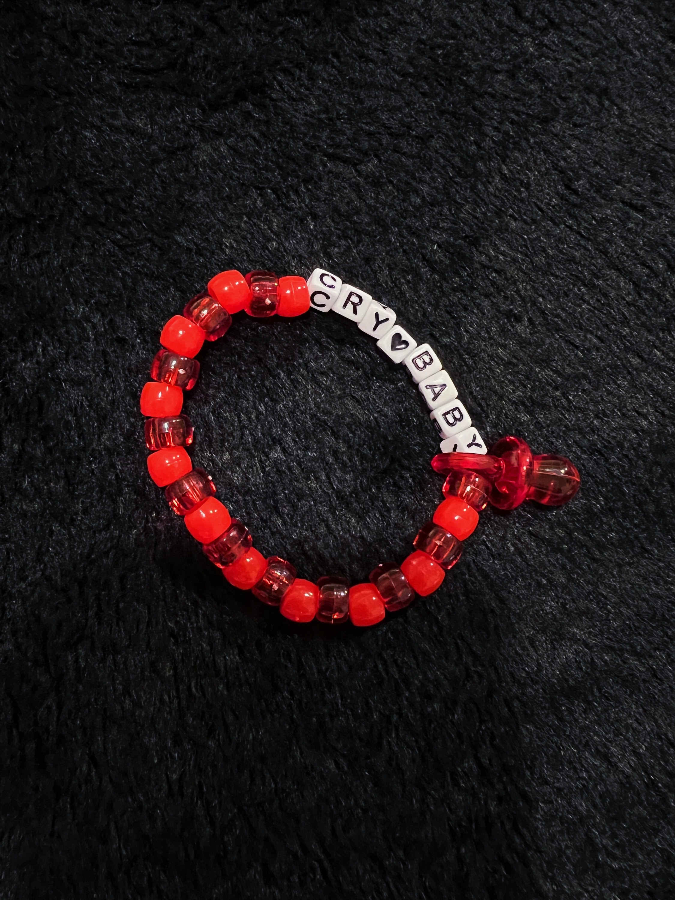 Cry Baby Pacifier Kandi Bracelets - Etsy