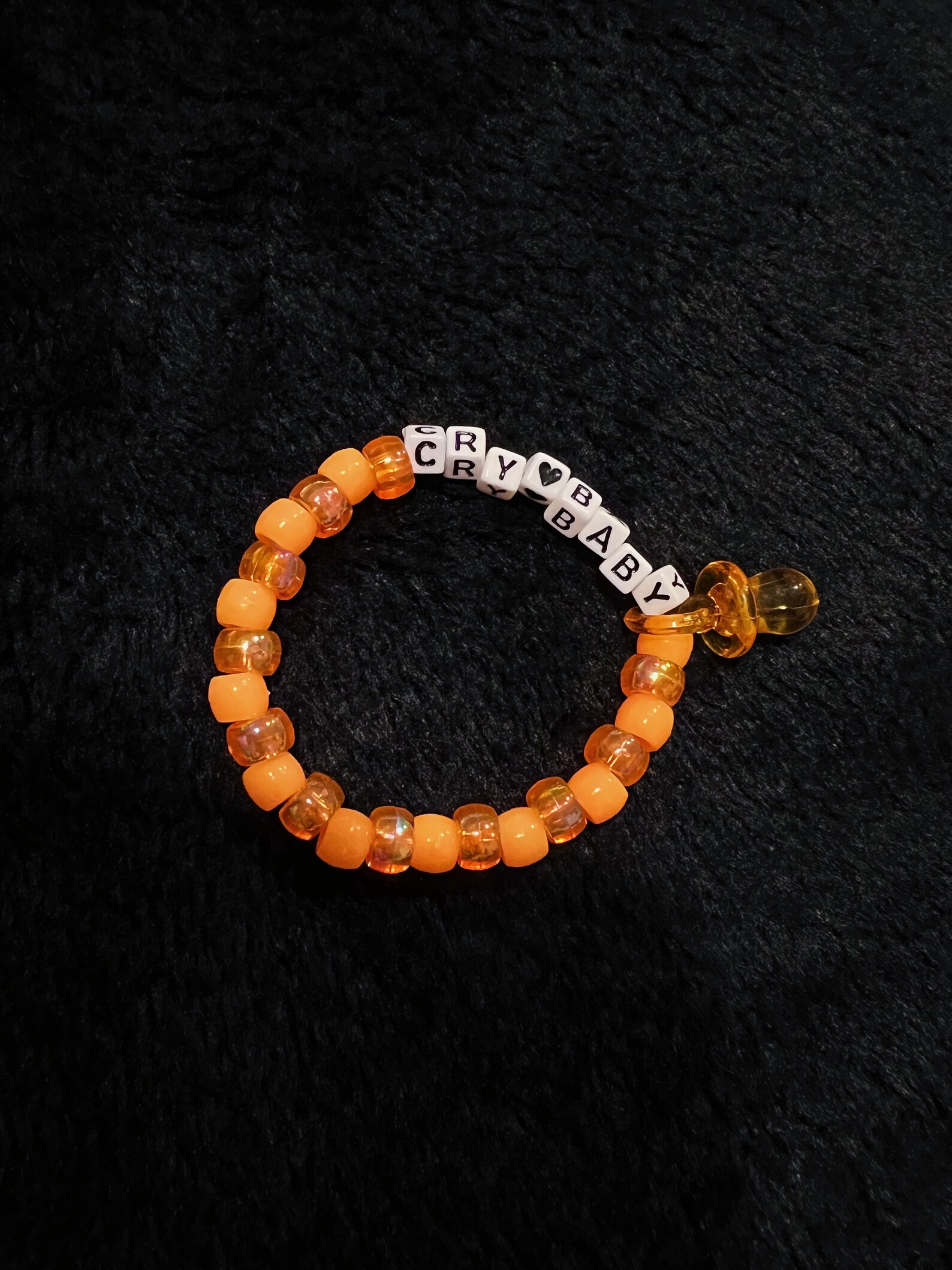 Cry Baby Pacifier Kandi Bracelets - Etsy