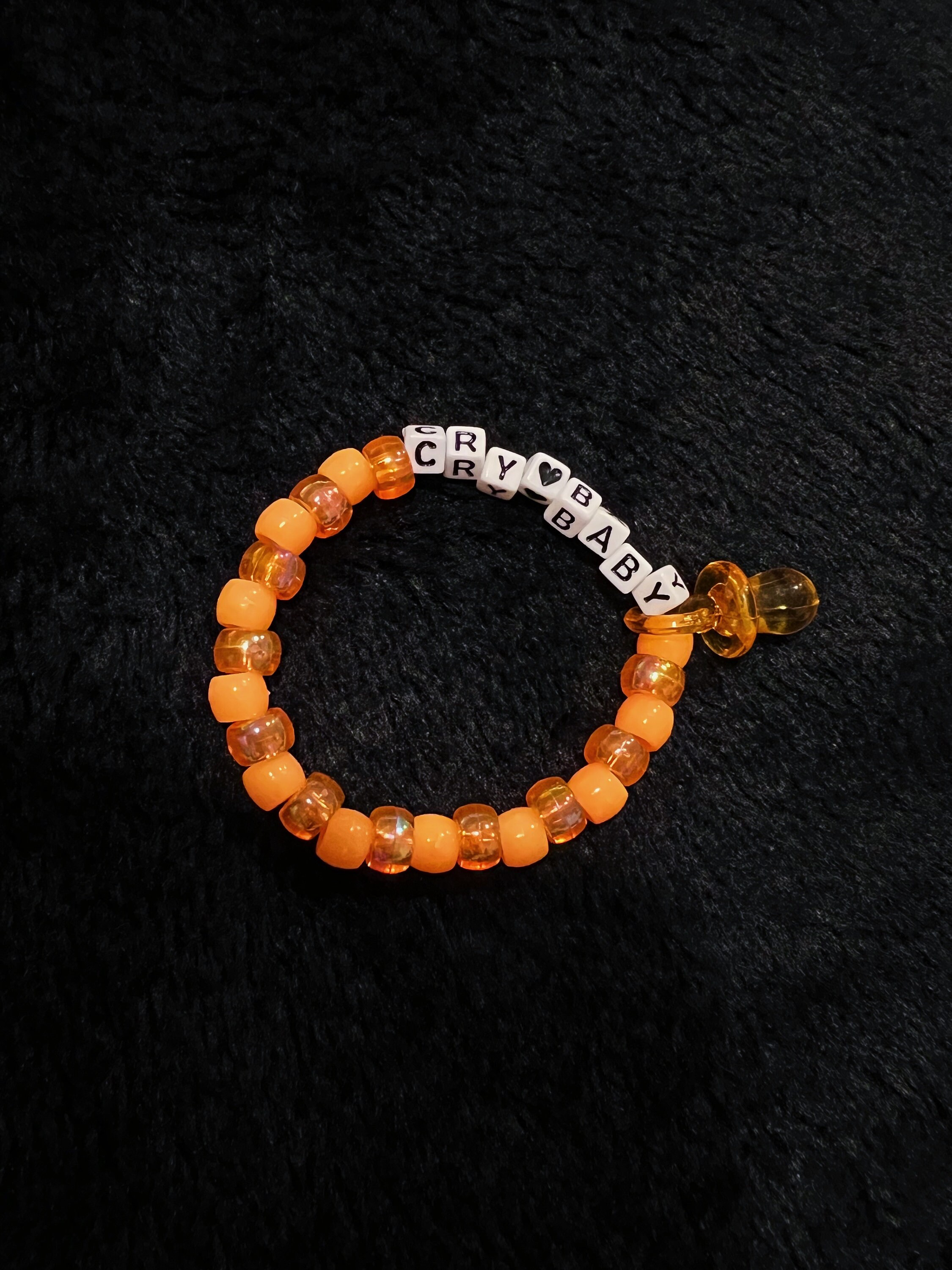 Cry Baby Pacifier Kandi Bracelets - Etsy