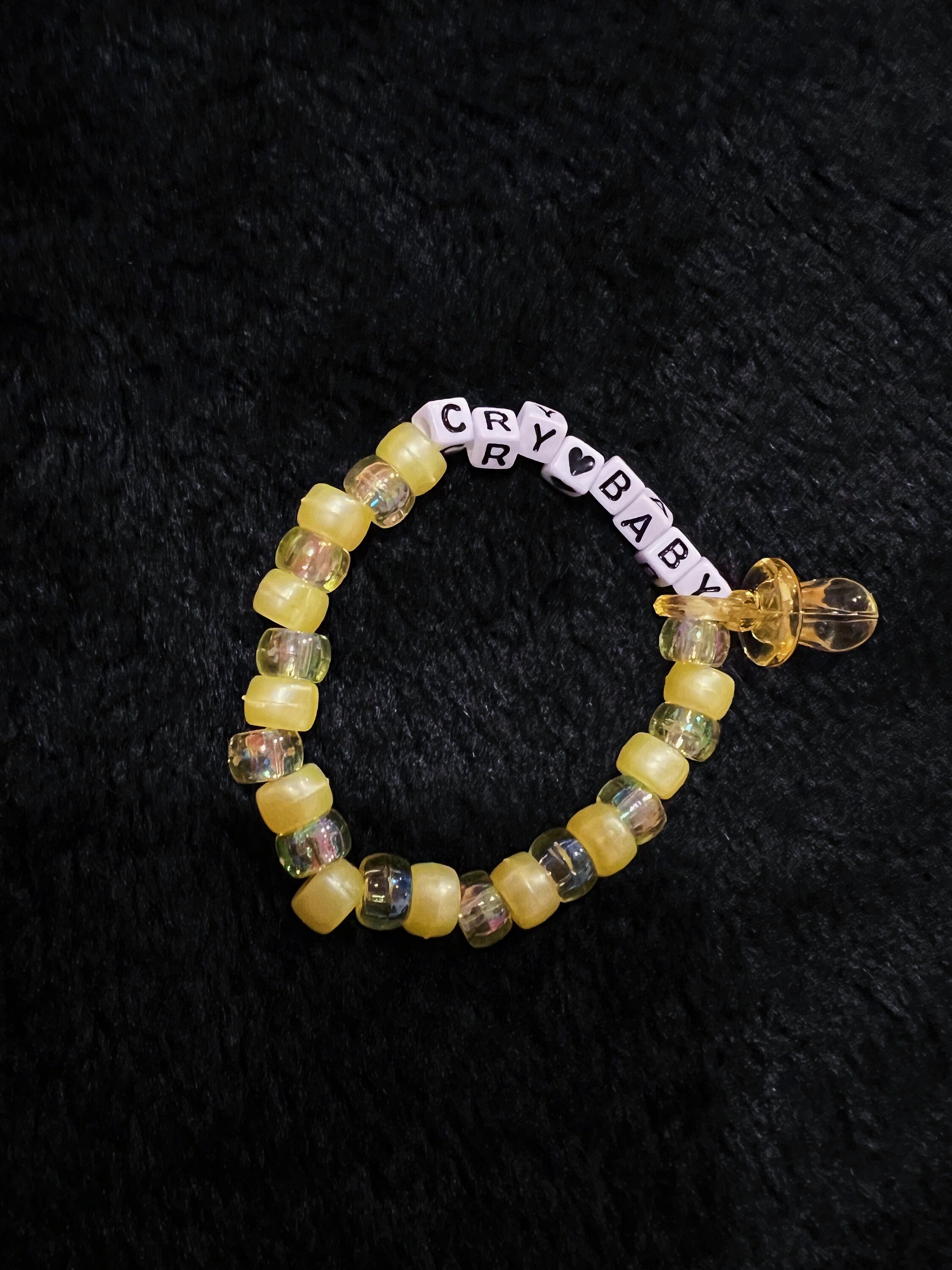 Cry Baby Pacifier Kandi Bracelets - Etsy