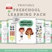 Printable Preschool Learning Bundle 50 Page Activity - Etsy