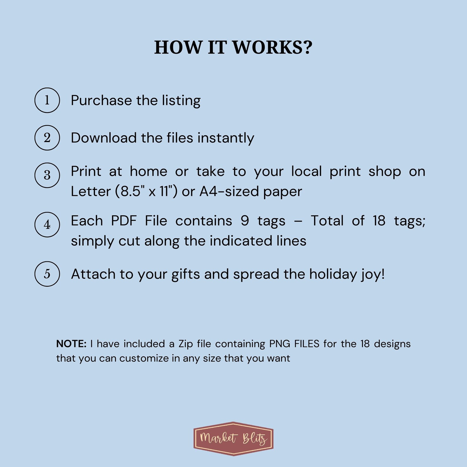 Printable Christmas Gift Tag, Holiday Party Favor Tag, Gift Tag ...