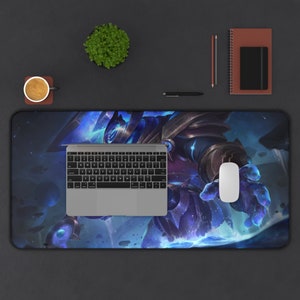 Cosmic Paladin Nautilus Desk Mat - Etsy
