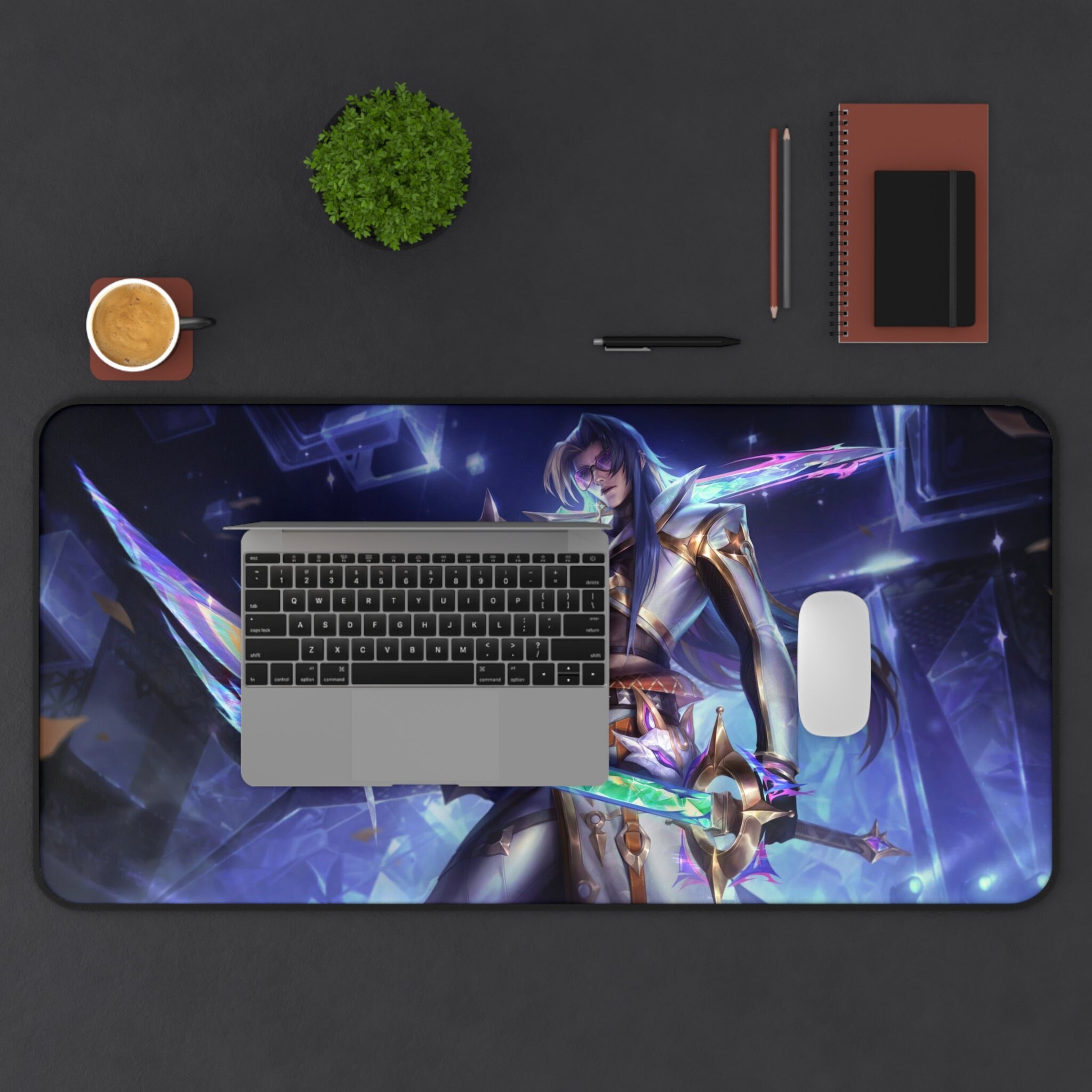 Prestige Heartsteel Yone Desk Mat - Etsy